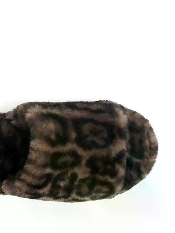 Apparis Dillon Leopard Print Slippers