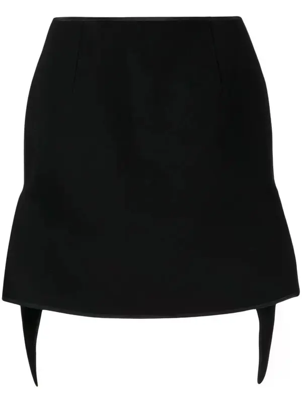 Maticevski Accelerate Asymmetric Skirt - Black