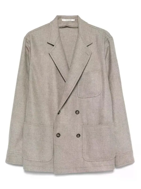 Tagliatore Double-breasted Blazer - Grey