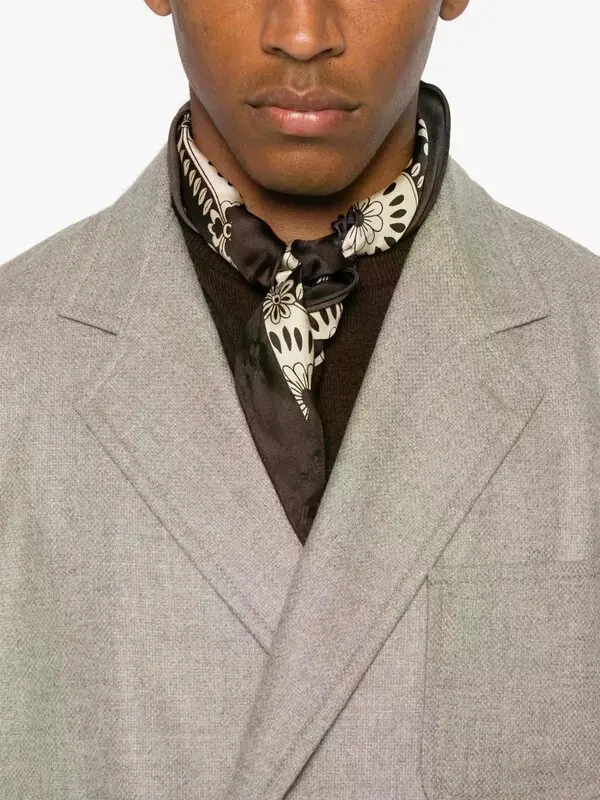 Tagliatore Double-breasted Blazer - Grey