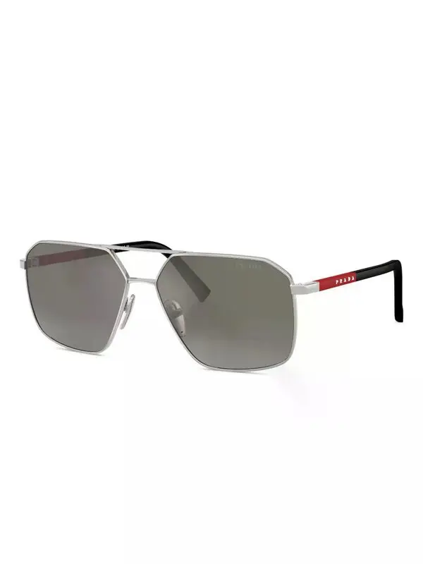 Prada Geometric Frame Sunglasses