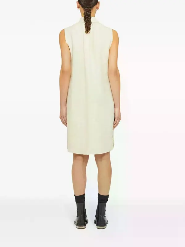 JIL SANDER Pearl-embroidered Shirt Dress