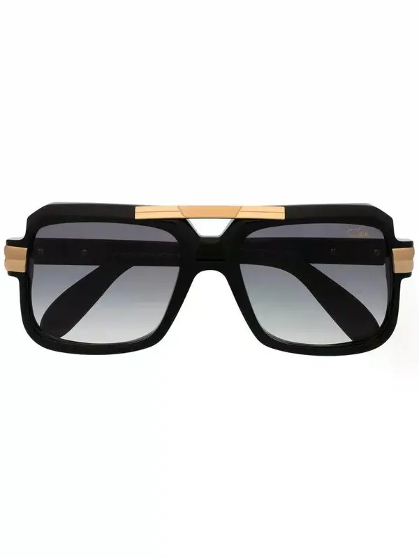 Cazal Metallic-bridge Sunglasses - Black