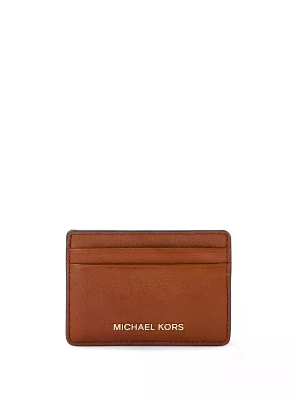 Michael Kors Grained-leather Card Holder