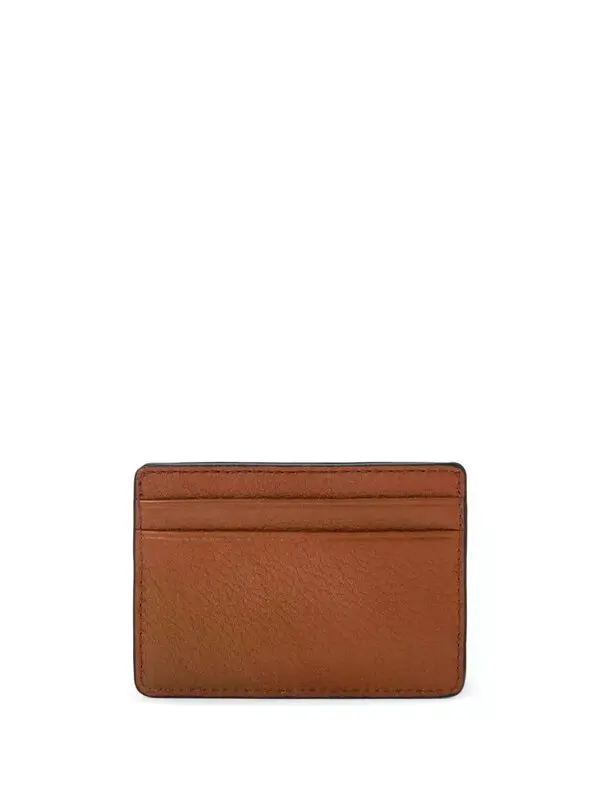 Michael Kors Grained-leather Card Holder