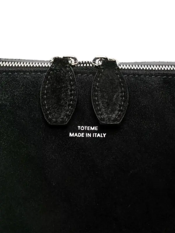 TOTEME Suede Tote Bag - Black
