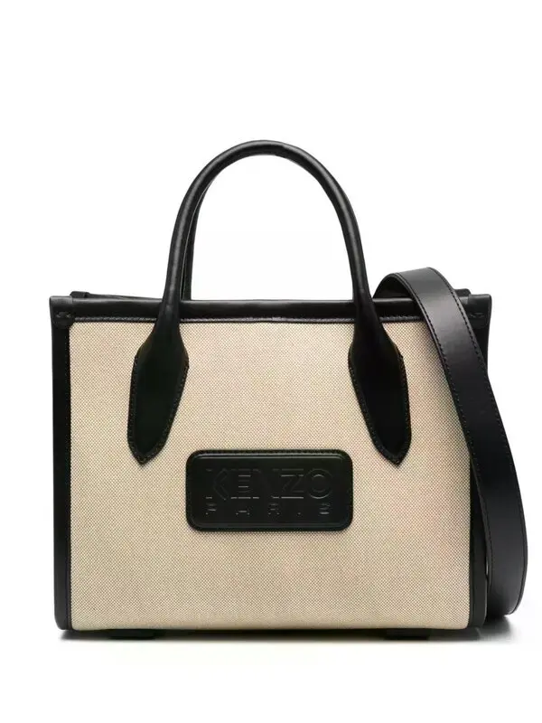 Kenzo Logo-patch Tote Bag