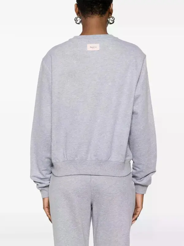 Repetto Crew Neck Embroidered Logo Sweatshirt