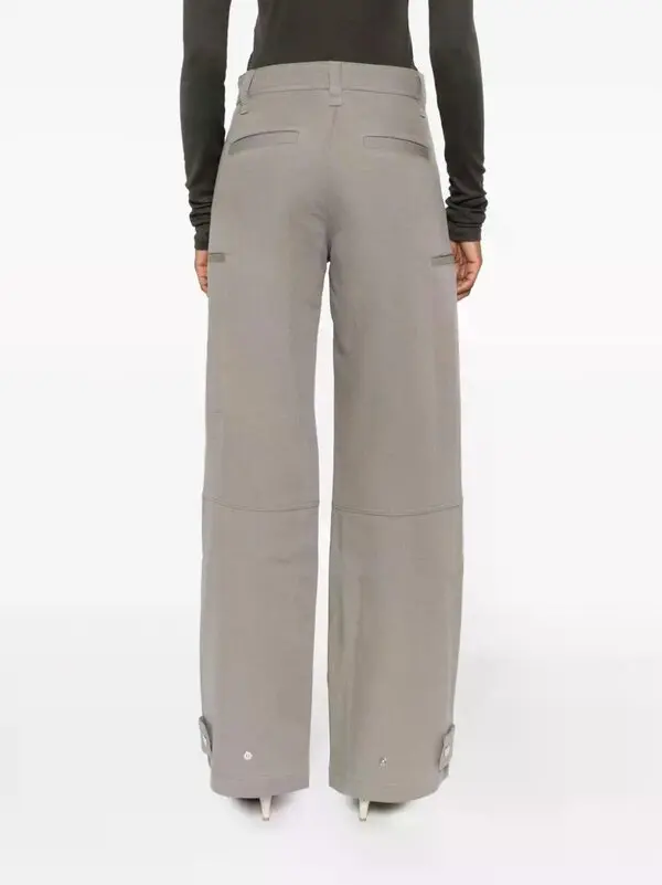 AMI Paris Wide-leg Virgin Wool Trousers
