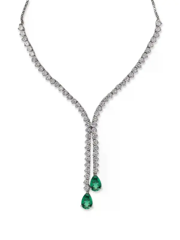 JUWELINA PARIS Fernie Vert Necklace - Silver