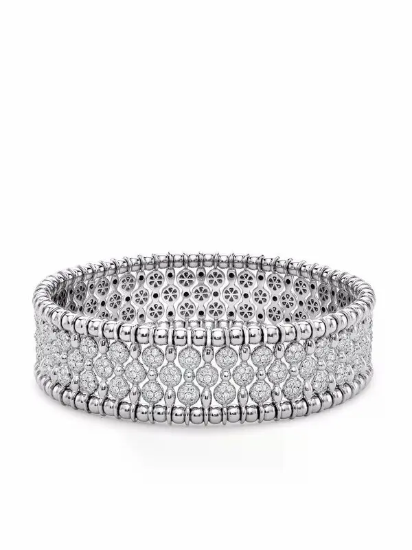 PRAGNELL 18kt White Gold Bohemia Diamond Bracelet - Silver
