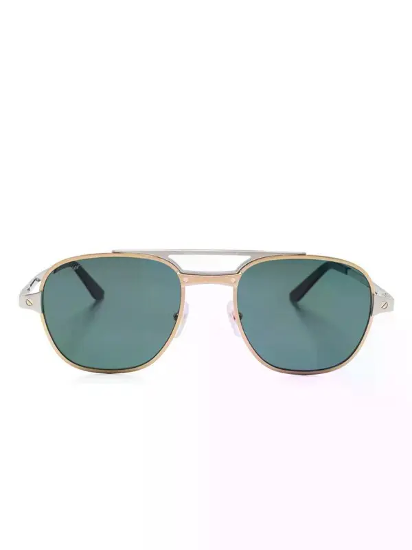 Cartier Santos De Sunglasses - Silver