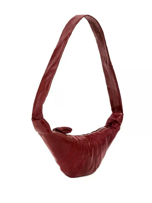 LEMAIRE Small Croissant Cotton Bag - Red