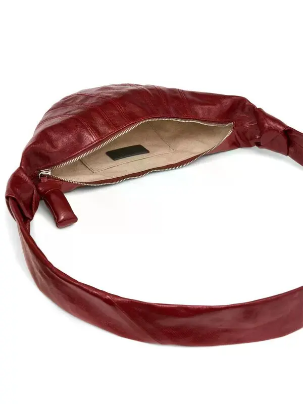 LEMAIRE Small Croissant Cotton Bag - Red