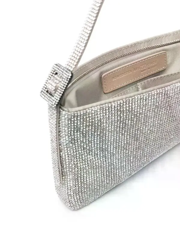 Benedetta Bruzziches Rhinestone Embellished Shoulder Bag