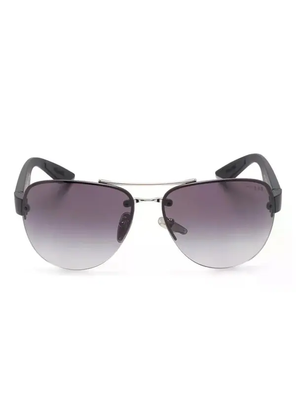 Prada Pilot-frame Sunglasses - Silver