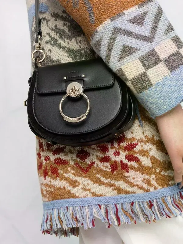 Chloé Small Tess Shoulder Bag - Black