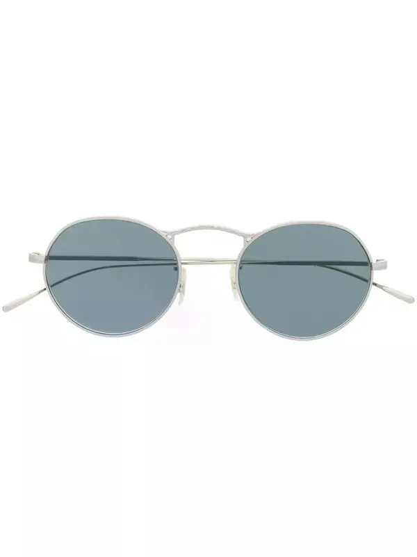 Oliver Spencer M-4 30th Round-frame Sunglasses - Silver