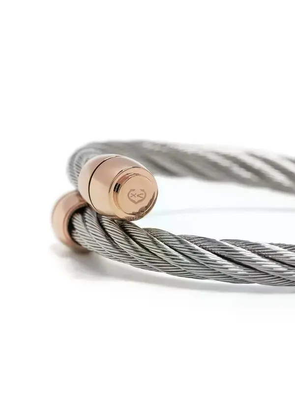CHARRIOL Celtic Olive Cable Bangle - Silver