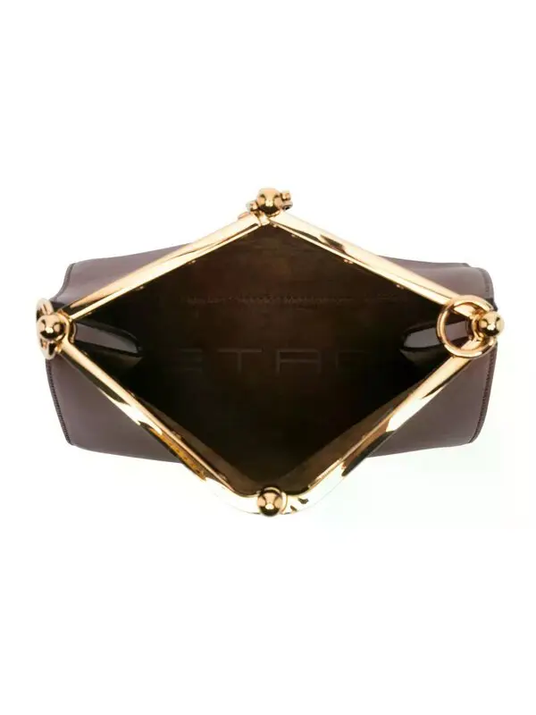 Etro Small Vela Shoulder Bag - Brown