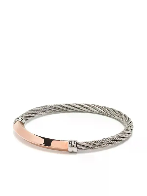 CHARRIOL Better Half Logo-engraved Bracelet - Silver