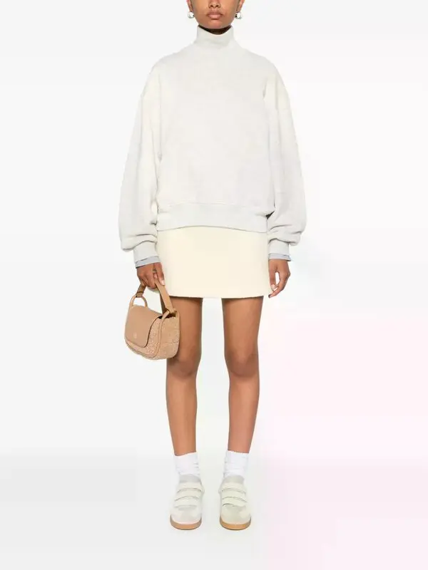 AUTRY Mélange Effect Jersey Sweatshirt