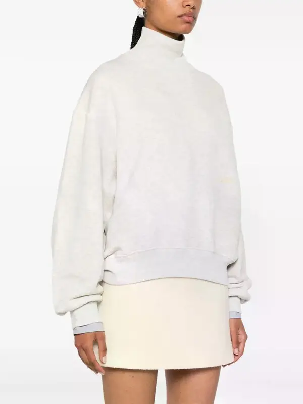 AUTRY Mélange Effect Jersey Sweatshirt