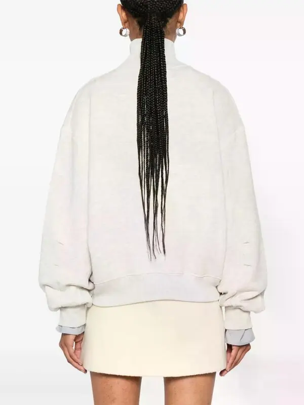 AUTRY Mélange Effect Jersey Sweatshirt