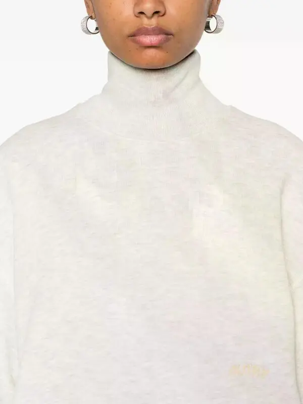 AUTRY Mélange Effect Jersey Sweatshirt