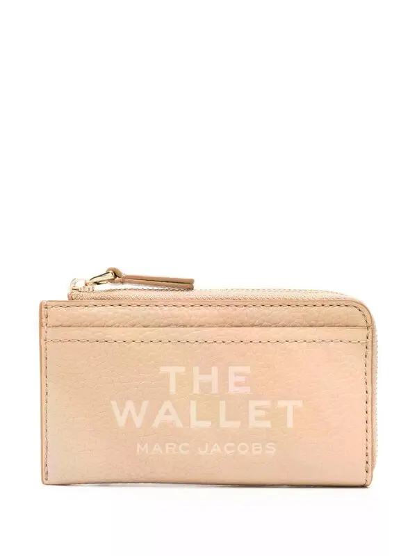 Marc Jacobs The Leather Wallet - Neutrals