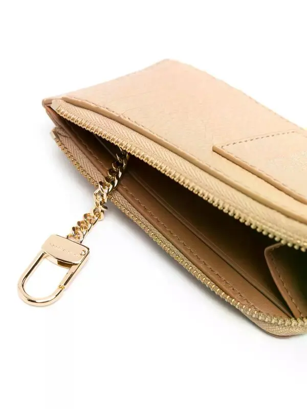 Marc Jacobs The Leather Wallet - Neutrals