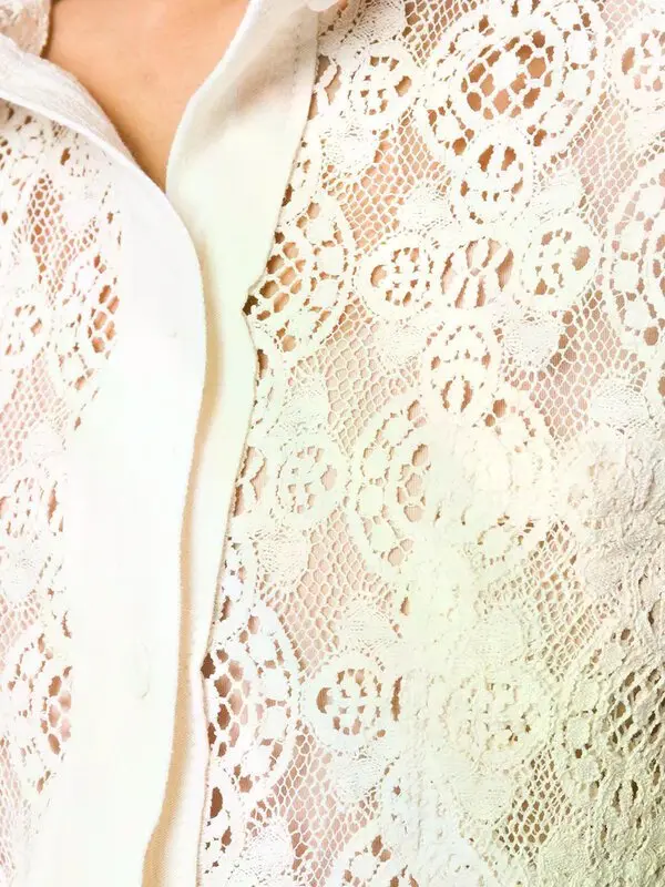 Philosophy Di Lorenzo Serafini Lace Button Shirt