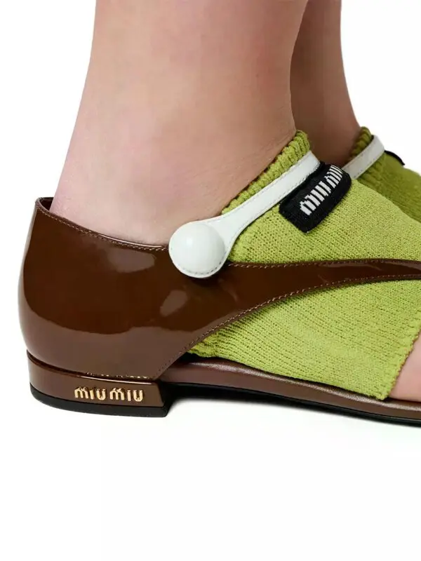 Miu Miu Patent-leather Sandals