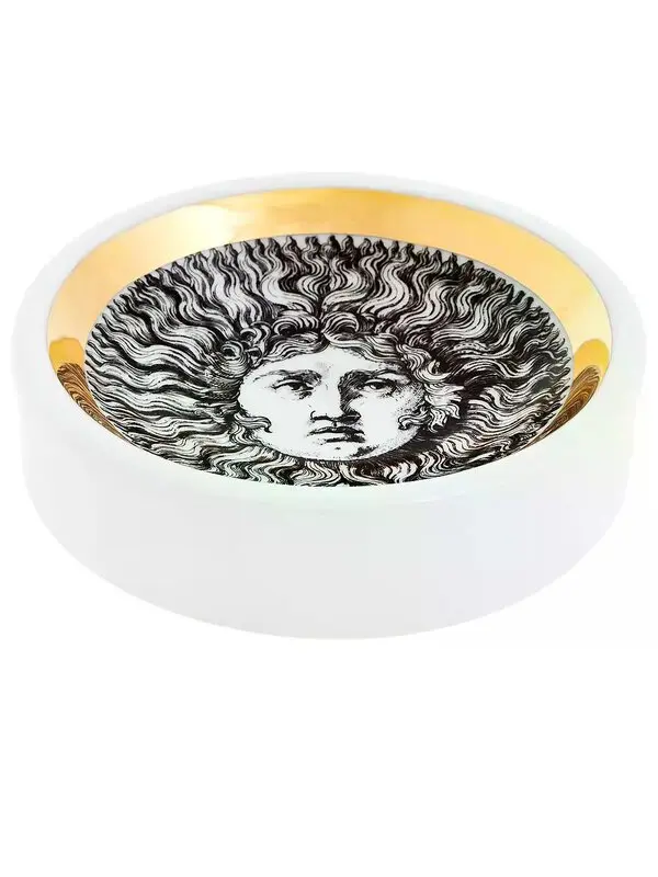 FORNASETTI Sun Dish - Black