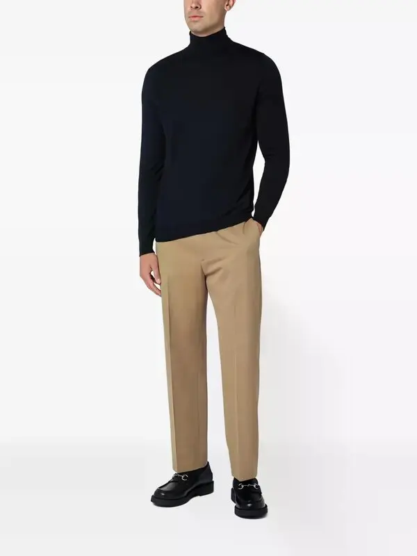 DRUMOHR Fine-knit Merino Roll Neck Sweater