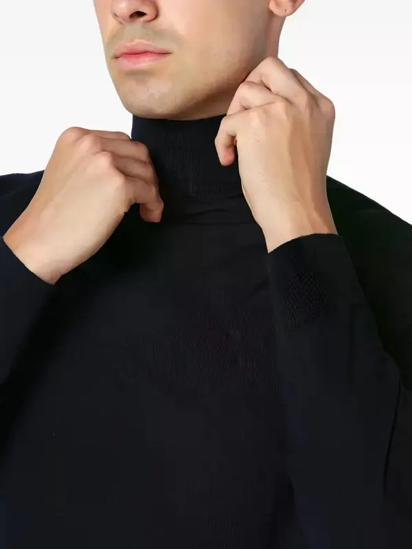 DRUMOHR Fine-knit Merino Roll Neck Sweater