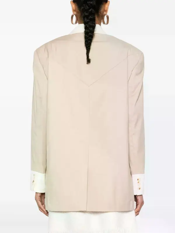 Remain Birger Christensen Two-tone Double-breasted Blazer