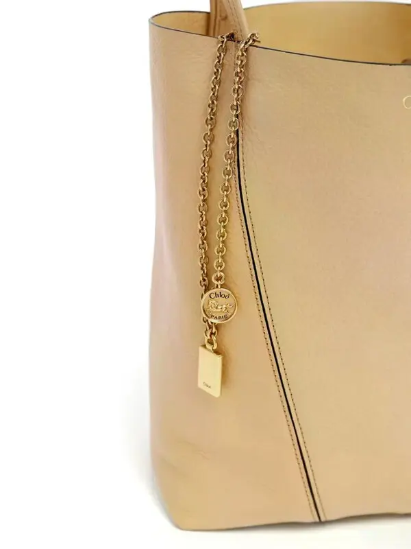 Chloé Spin Tote Bag - Brown