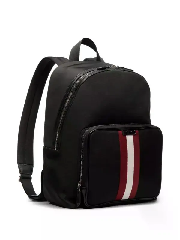 Bally Code Stripe Detail Backpack