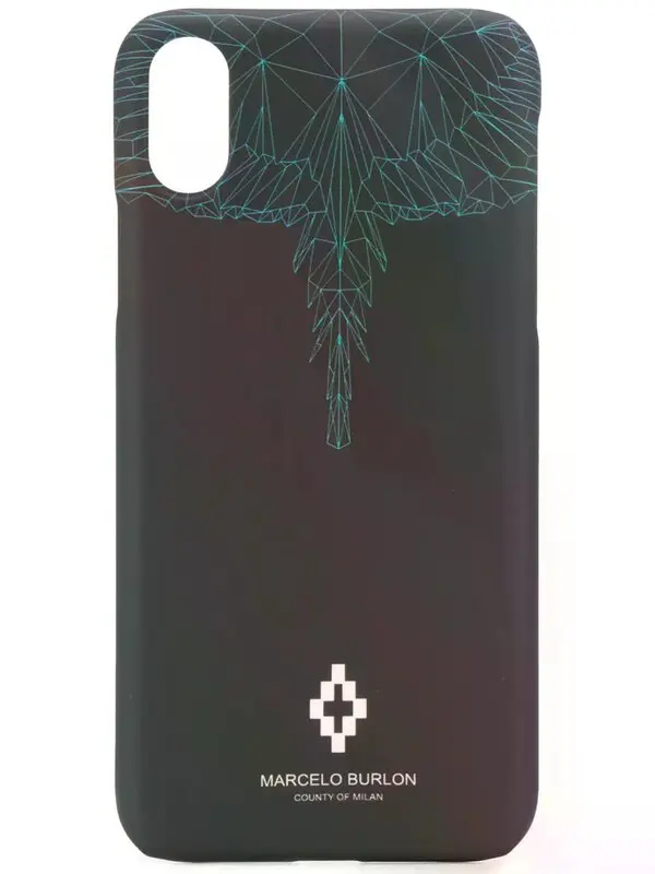 COUNTY OF MILAN Printed Iphone X Case - Black