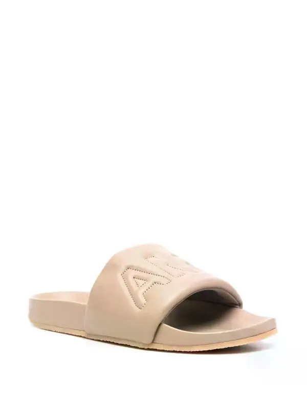 AMBUSH Logo Embossed Slides