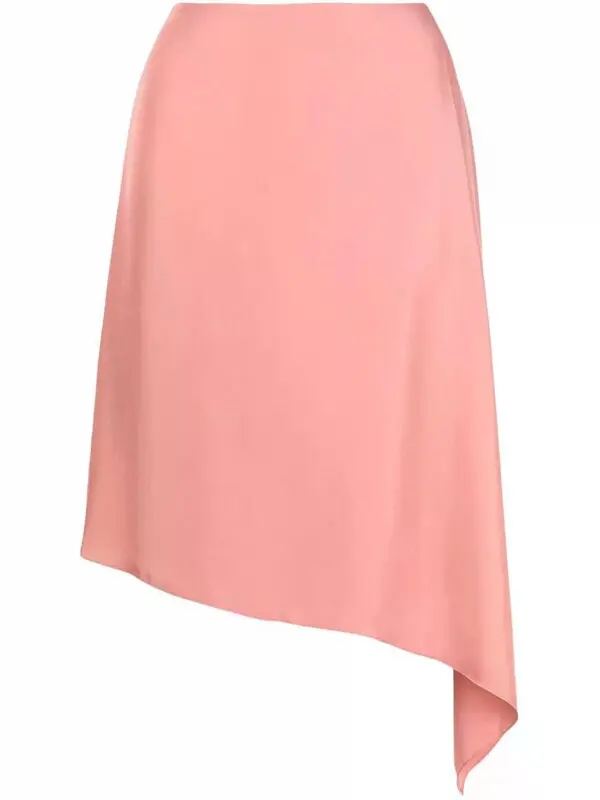 Theory Asymmetric Hem Midi Skirt