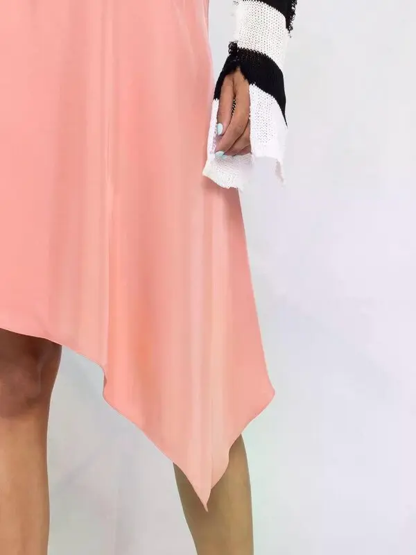 Theory Asymmetric Hem Midi Skirt