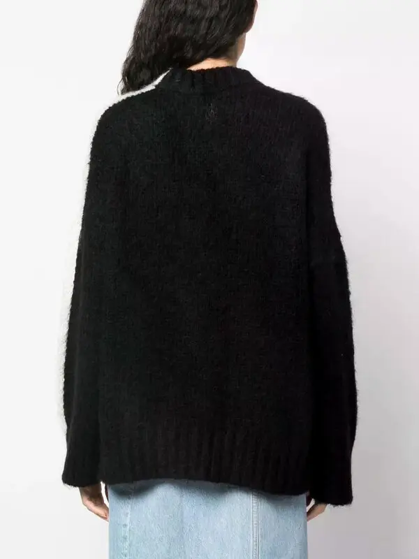 JW Anderson Colour-block Crew Neck Jumper