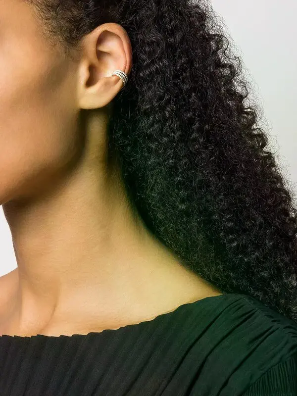 WE BY WHITEBIRD 18kt White Gold Diamond Joséphine Earcuff