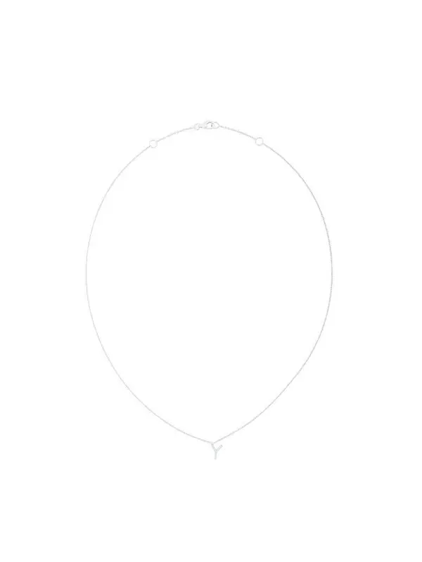 ALINKA Id Diamond Initial Y Necklace - Metallic