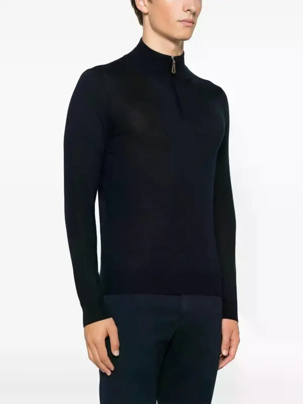 Fedeli Favonio Sweater - Blue