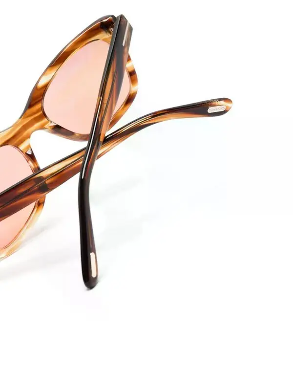 TOM FORD Tortoiseshell Square-frame Sunglasses