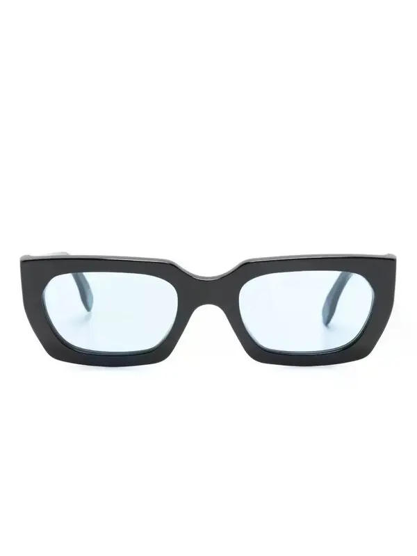 RETROSUPERFUTURE Teddy Rectangle-frame Sunglasses - Black