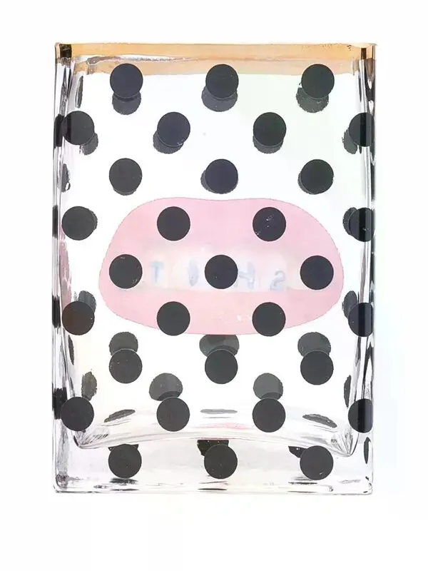 SELETTI Toiled Paper Glass Vase